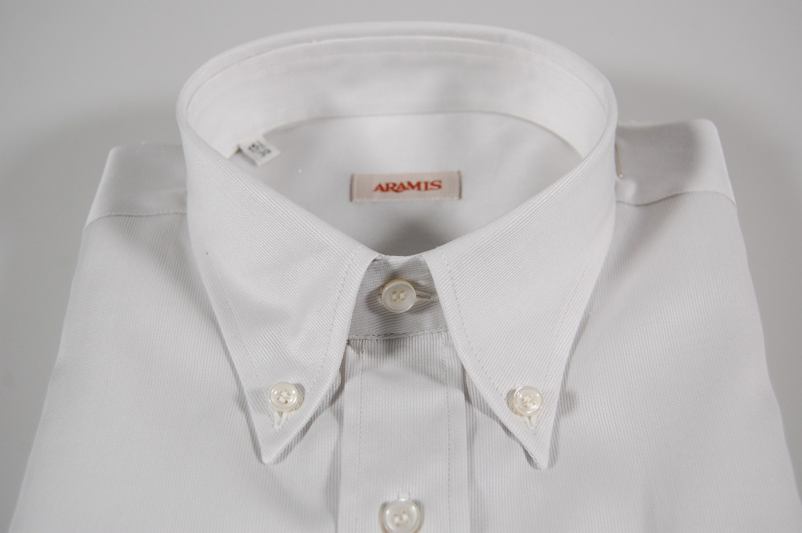 Camicia da uomo collo button down Aramis grigio perla saldi online ...